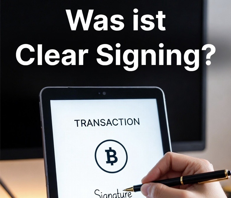 Was ist Clear Signing? – rendite.cloud